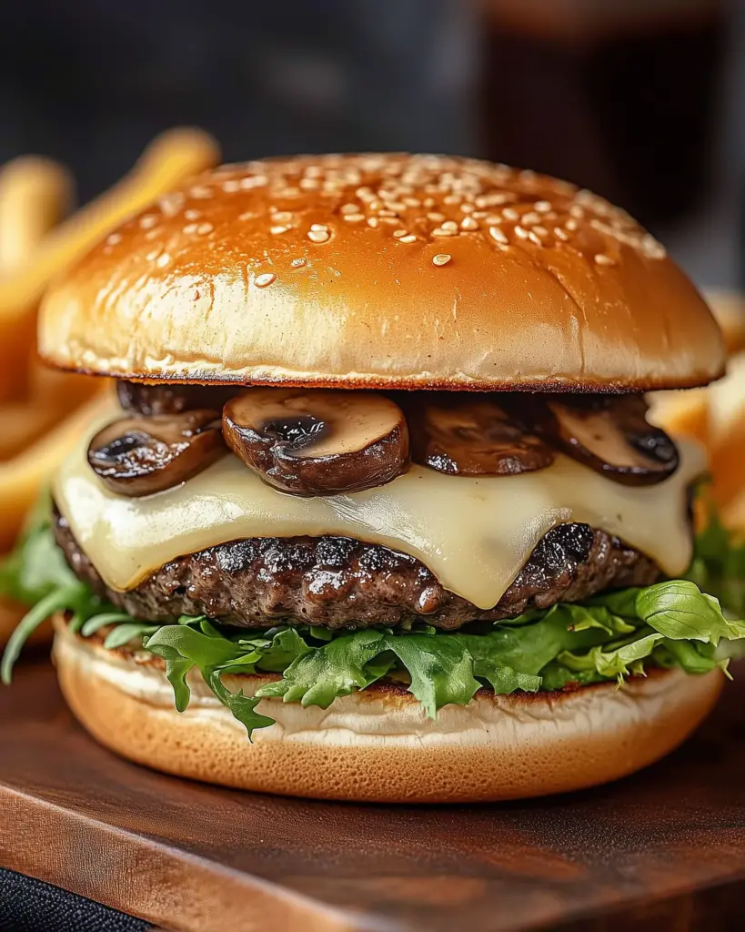 Mushroom Swiss Burger: A Delicious Recipe You’ll Love! - Flavorful Haven