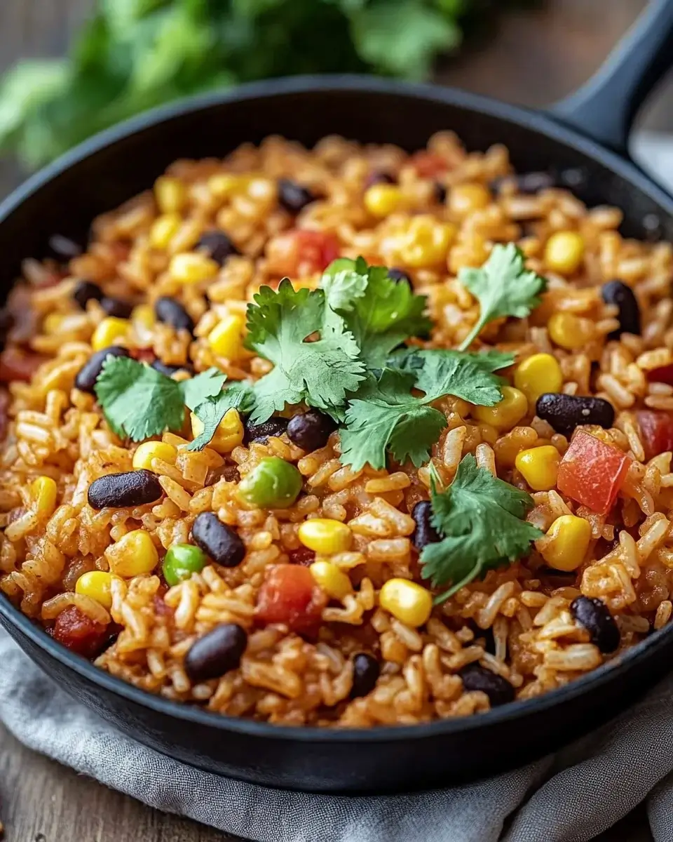 Cheesy Taco Rice Skillet: A Quick Dinner Delight! - Flavorful Haven
