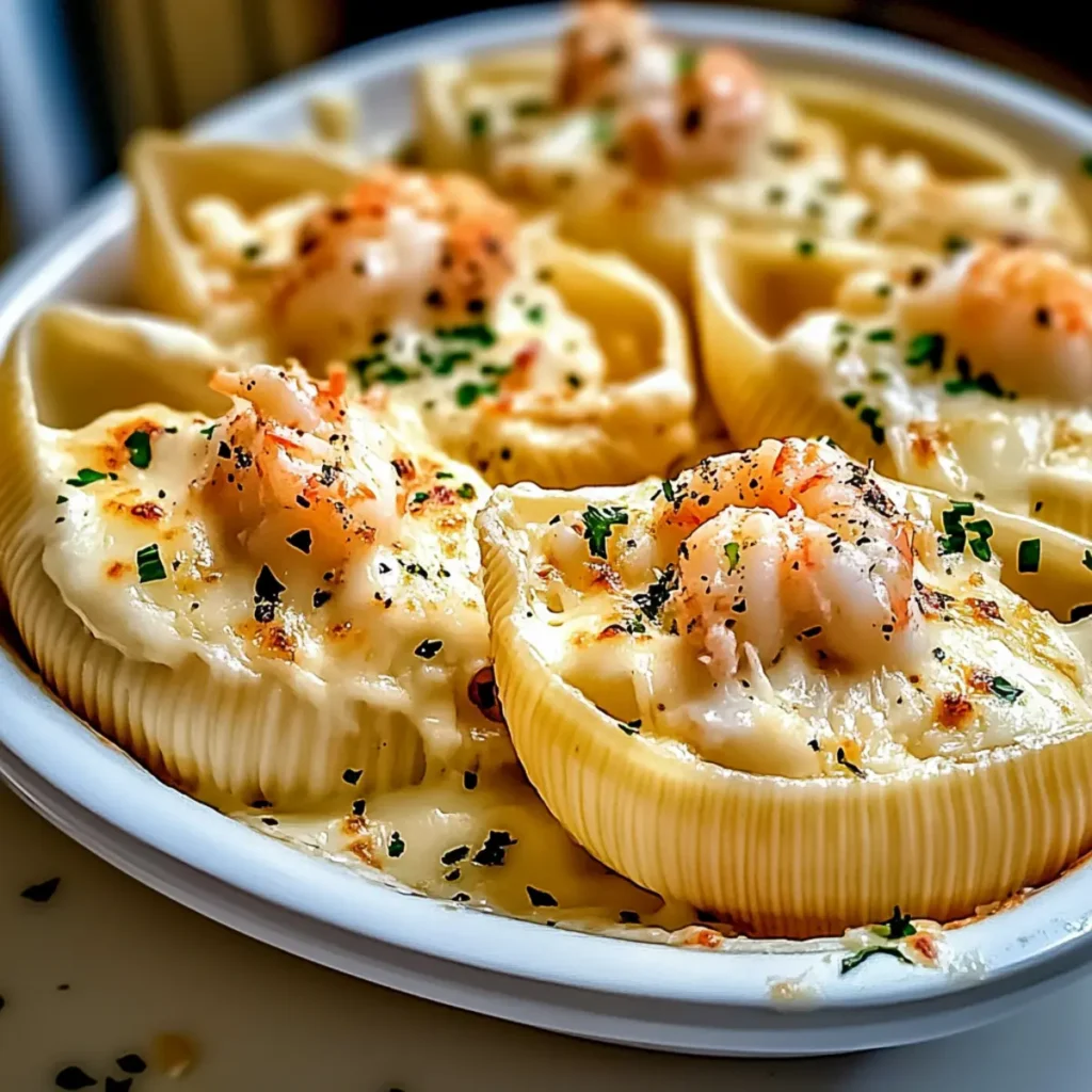 Ultimate Creamy Seafood Stuffed Shells for a Delicious Dinner