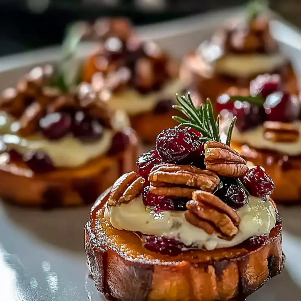 Easy Sweet Potato Rounds with Brie: A Delicious Autumn Treat