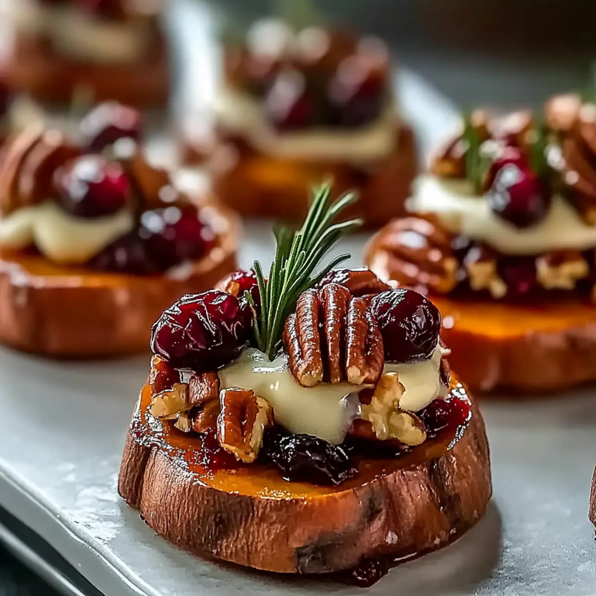 Easy Sweet Potato Rounds with Brie: A Delicious Autumn Treat