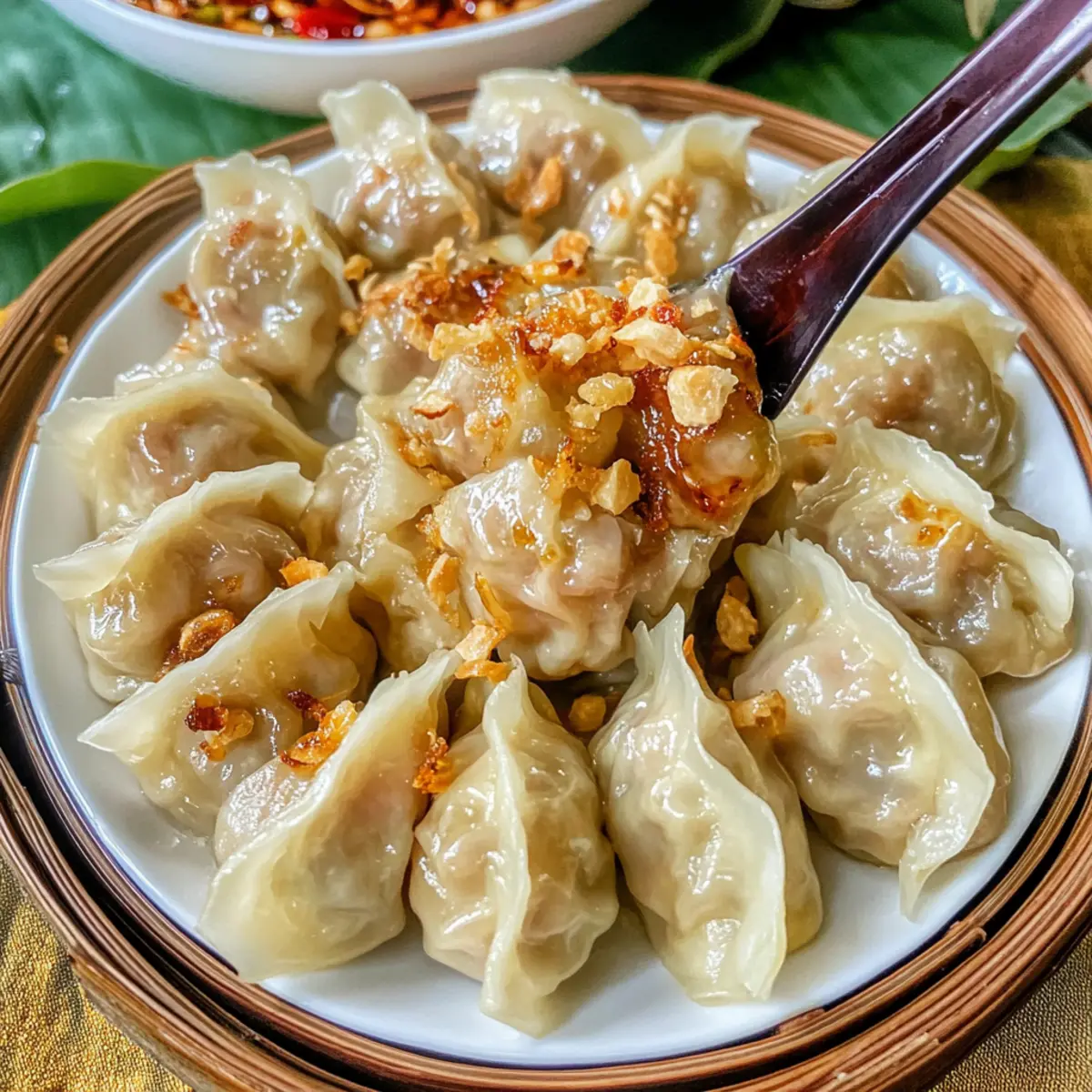 Ultimate Thai Dumplings: Easy, Delicious Kanom Jeeb Recipe