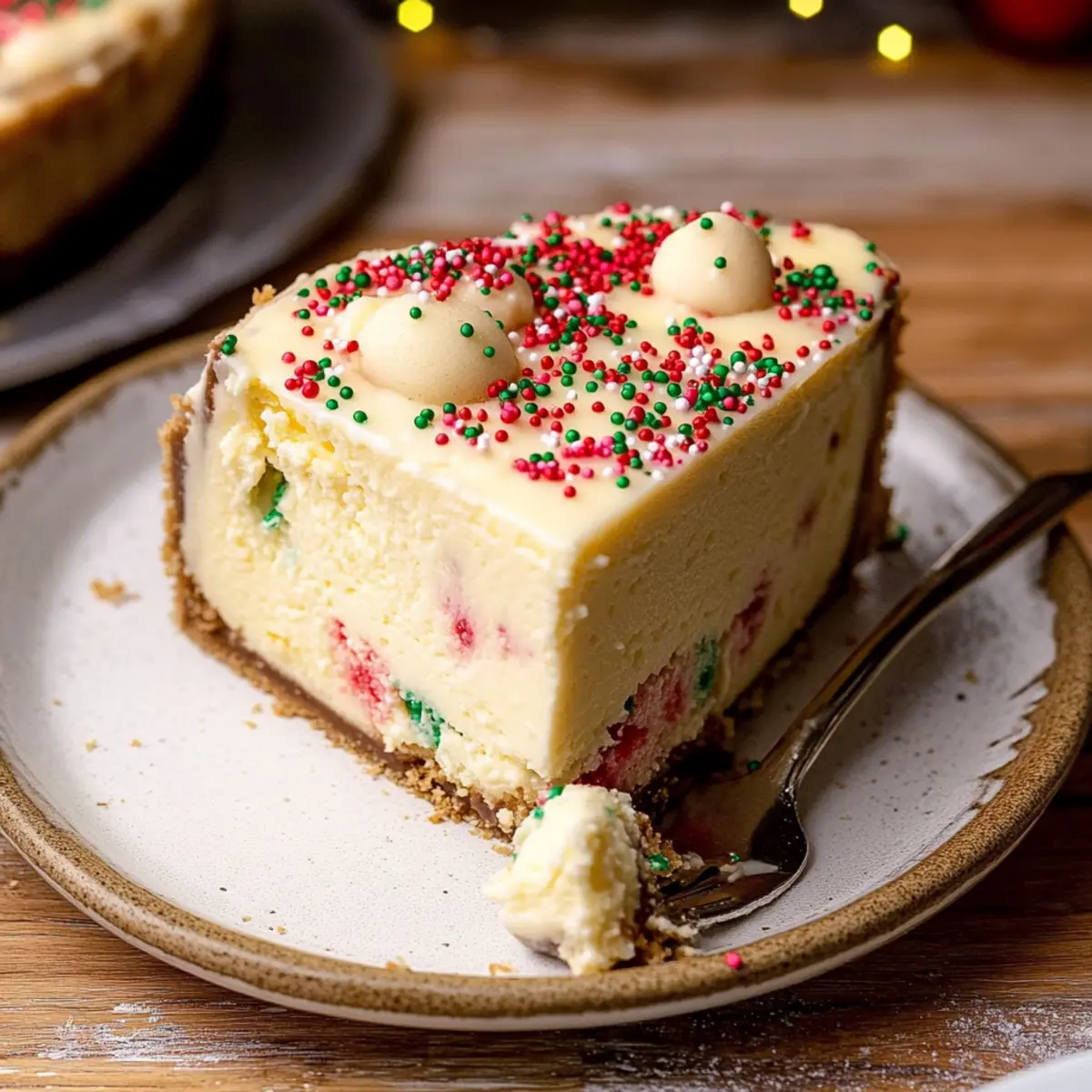 Irresistible Sugar Cookie Cheesecake for Holiday Indulgence