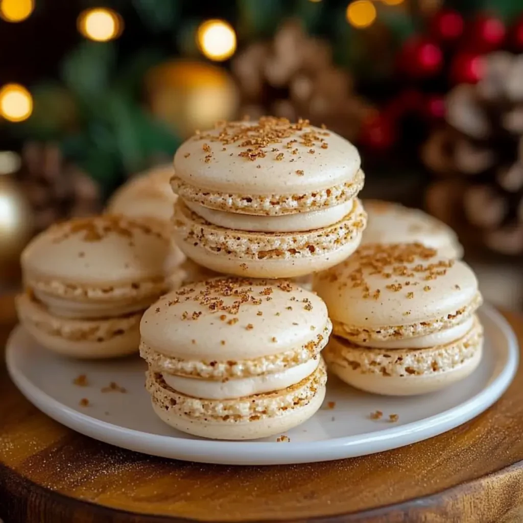 Easy Eggnog Macarons Recipe: Delicious Holiday Treats