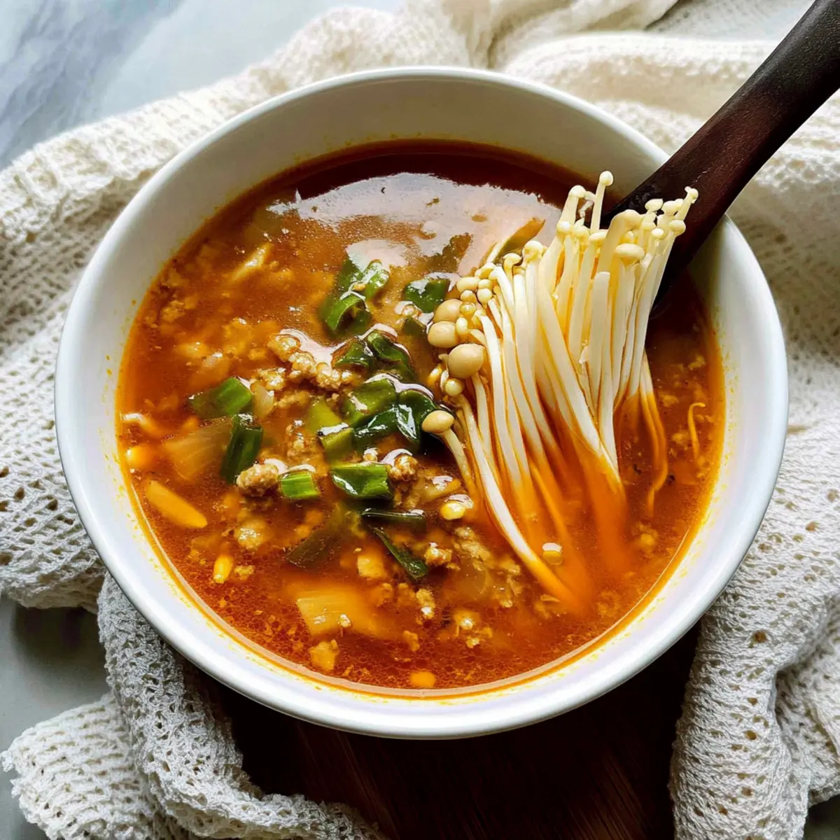 Ultimate Tomato Enoki Mushroom Soup: Delicious & Easy Recipe