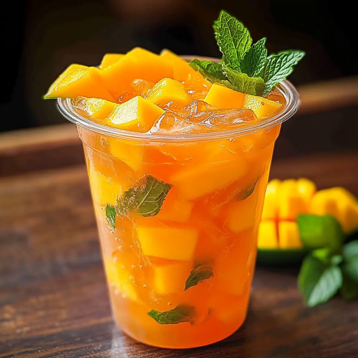 Ultimate Homemade Mango Iced Tea for a Refreshing Escape