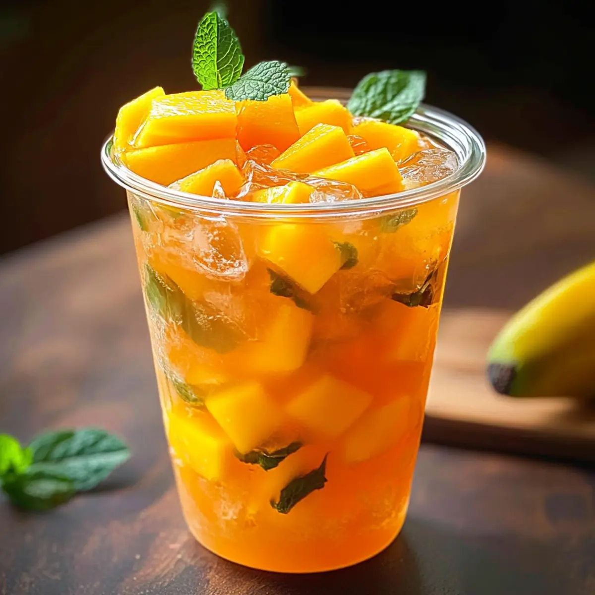 Ultimate Homemade Mango Iced Tea for a Refreshing Escape