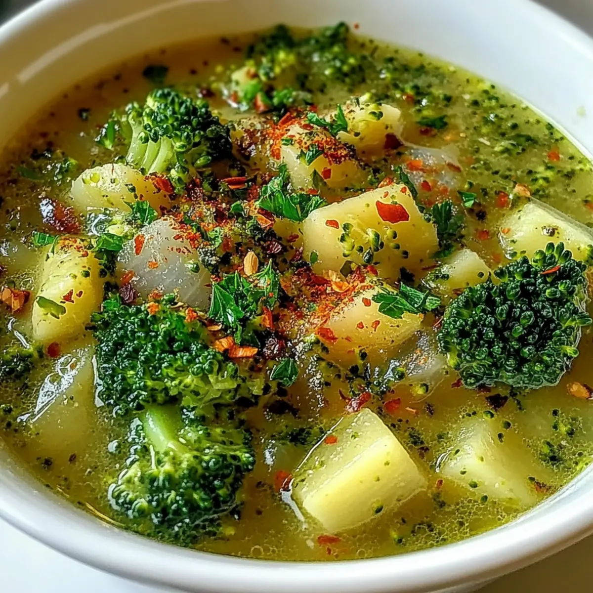Creamy Italian Broccoli Soup – A Deliciously Cozy Delight