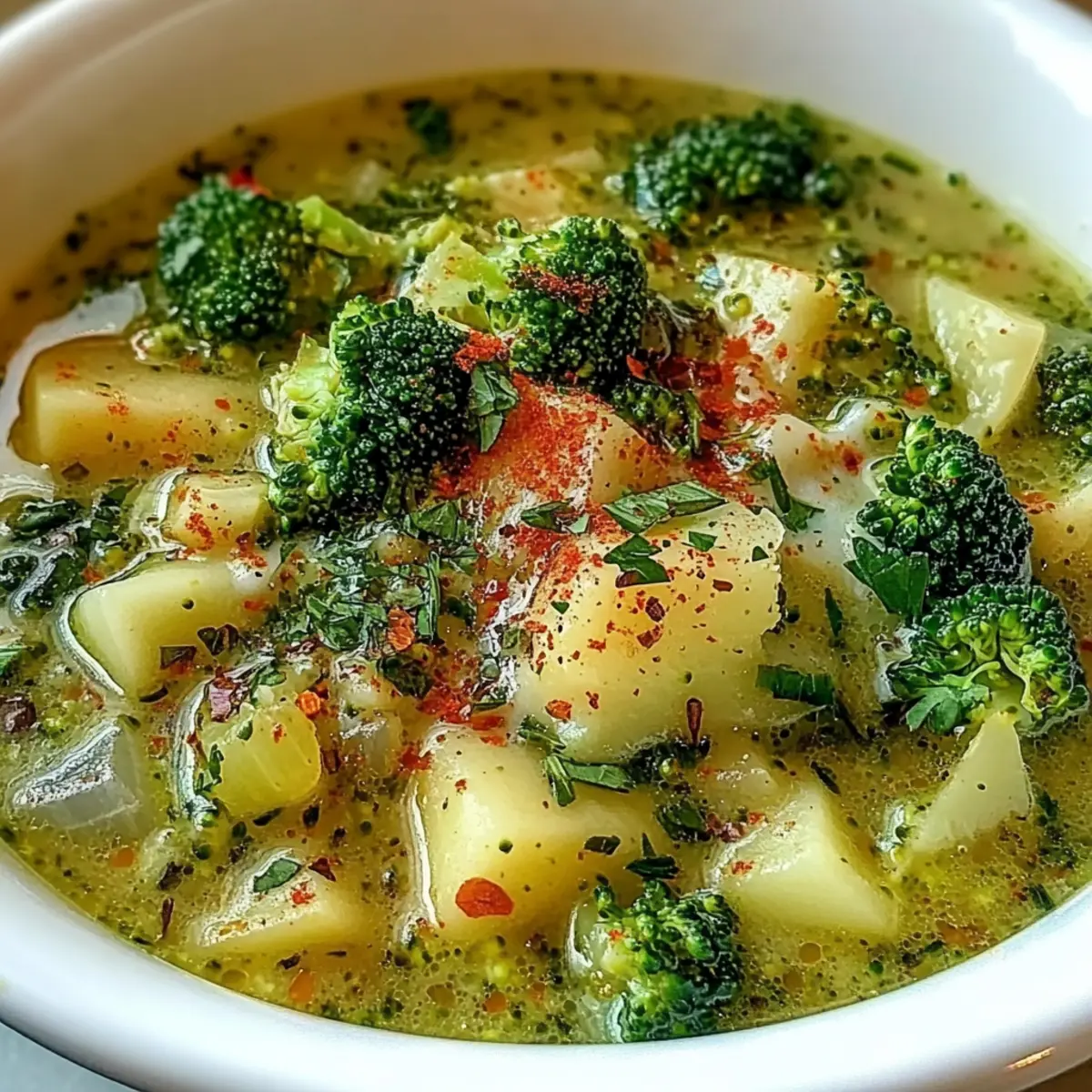 Creamy Italian Broccoli Soup – A Deliciously Cozy Delight