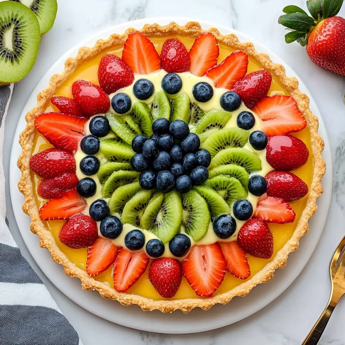Irresistible Fresh Fruit Tart Recipe: A Delicious Delight